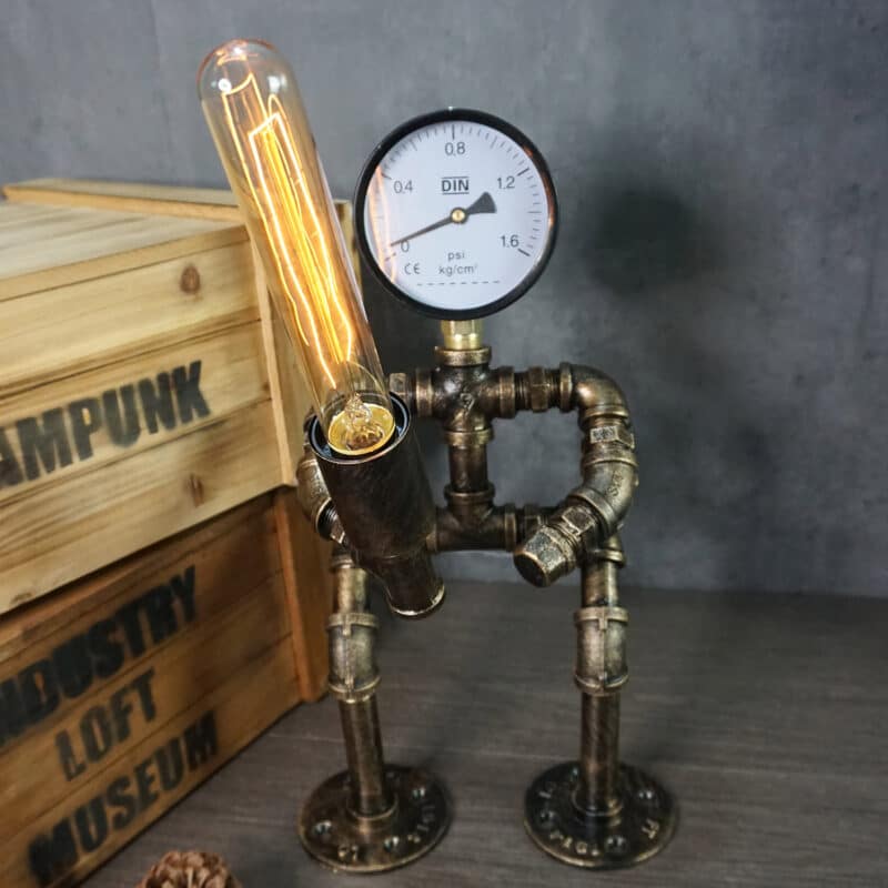 Unique Industrial Star Wars Lamp - Lightsaber Design, Edison Bulb ...